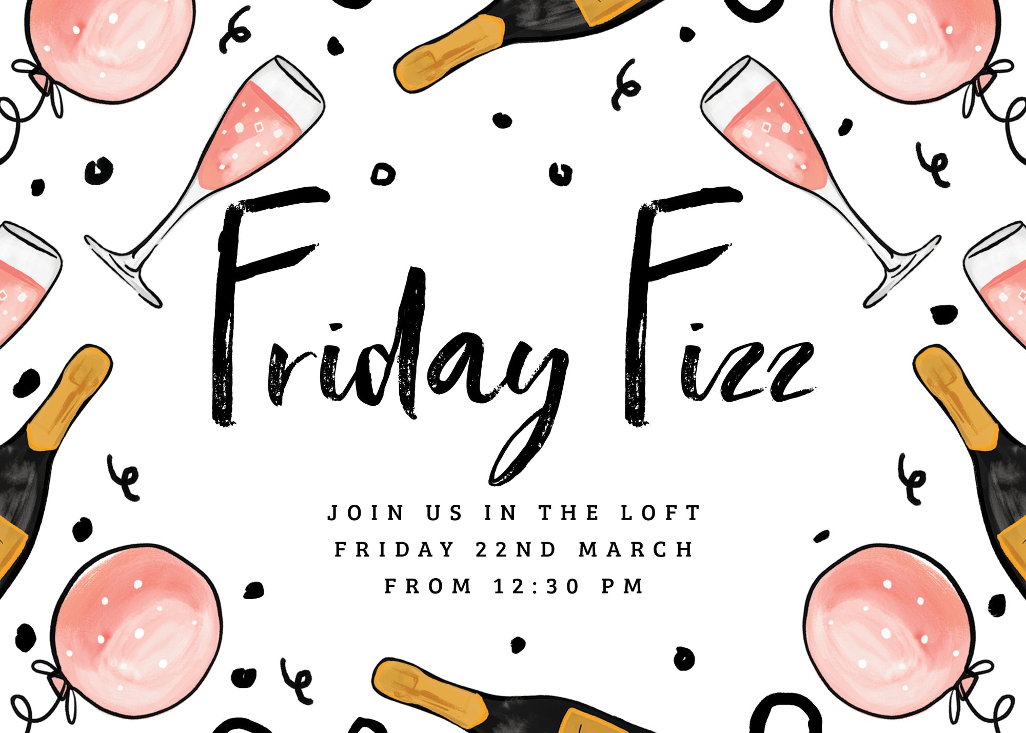 Friday Fizz @ The Loft – Turnbull's Northumbrian Food